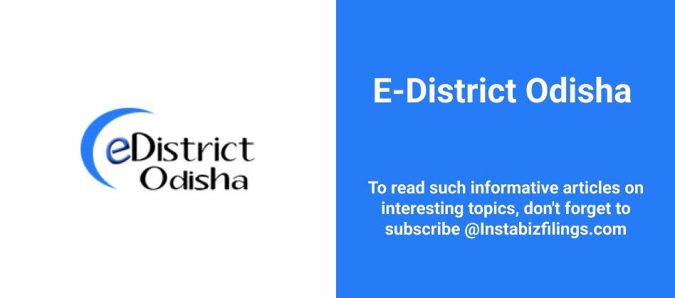 E-District Odisha: Access Services Online Easily