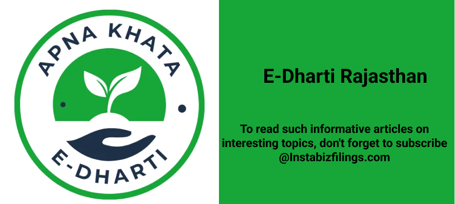 E-Dharti Rajasthan for Easy Land Services