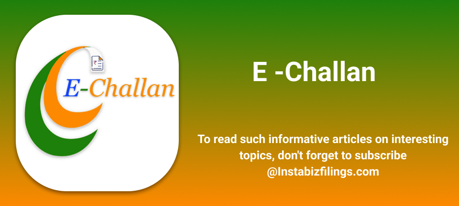 E Challan Process: Step-by-Step Instructions