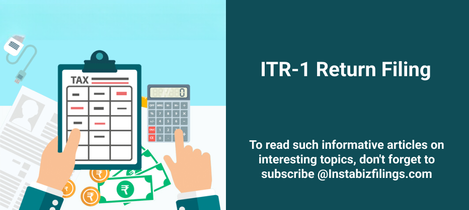 Step-by-Step ITR-1 Filing Process