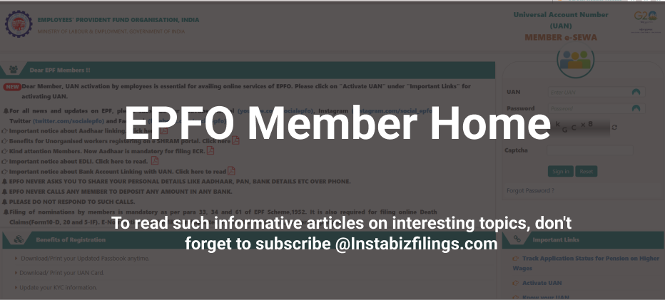 EPFO Member Services: A Quick Guide